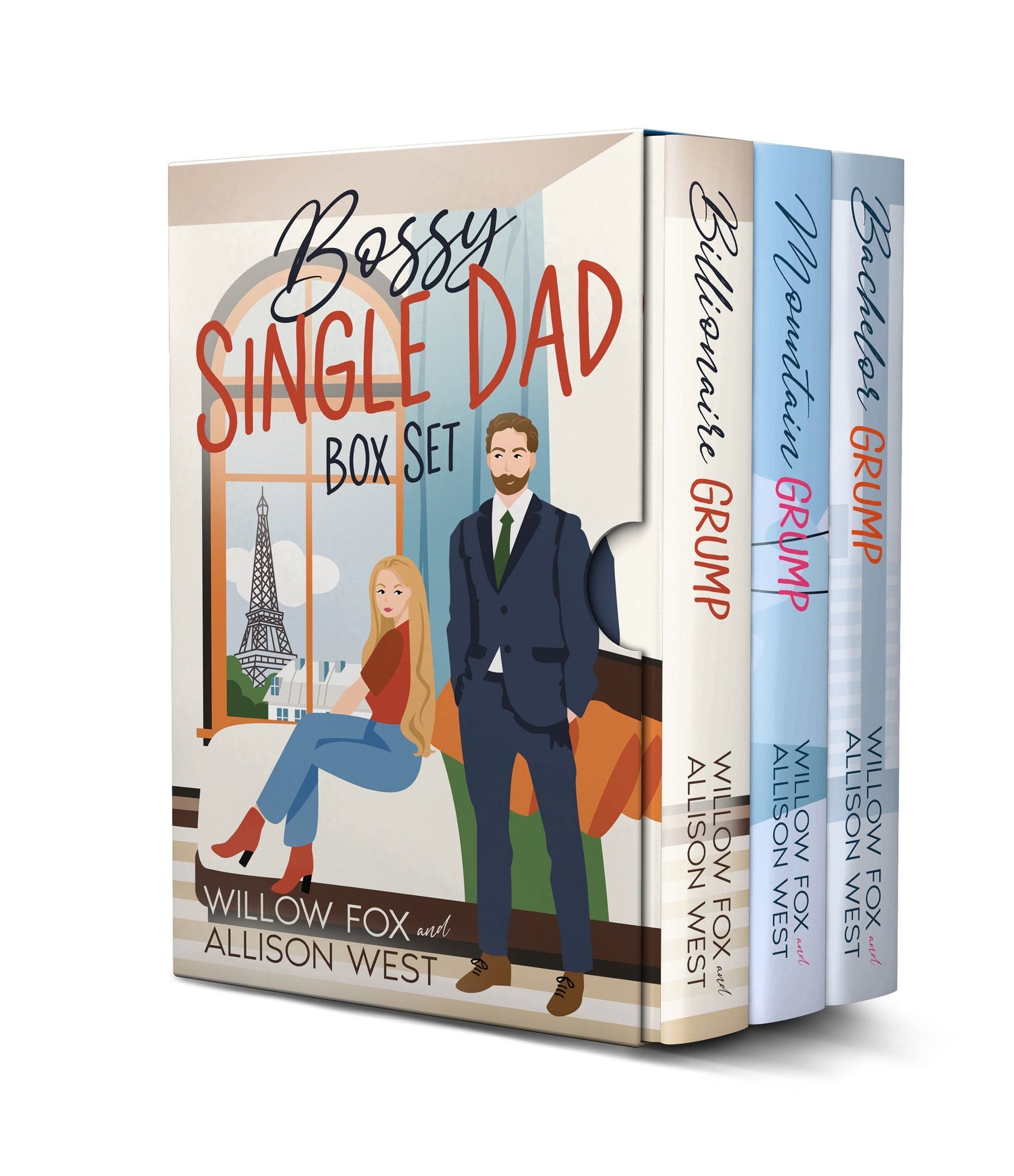 Bossy Single Dad Bundle (eBook) – Author Willow Fox